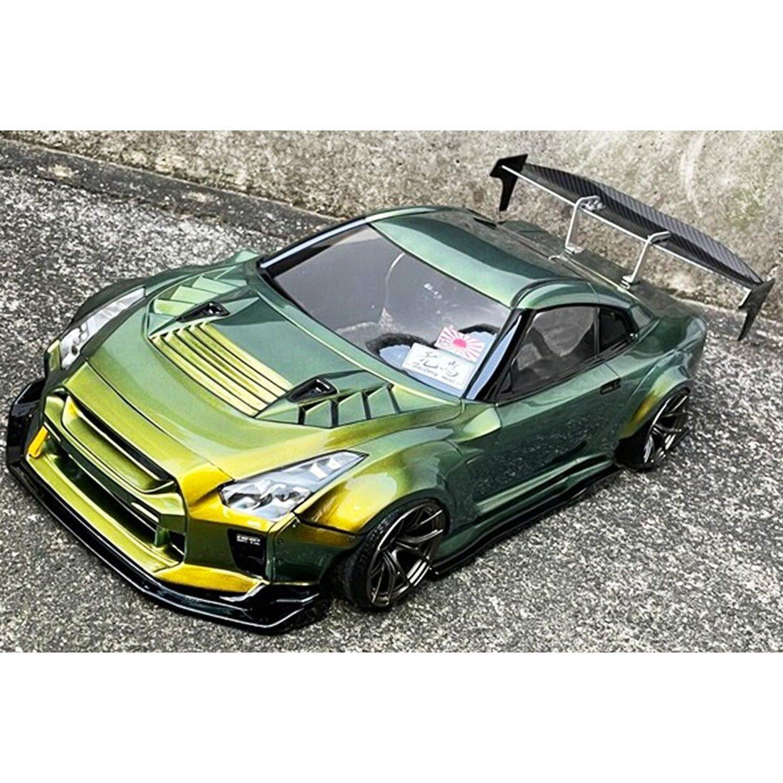 Pandora Nissan GT-R R35 BLS BN Sports Clear 1/10 RC Body Shell PAB-320 ...