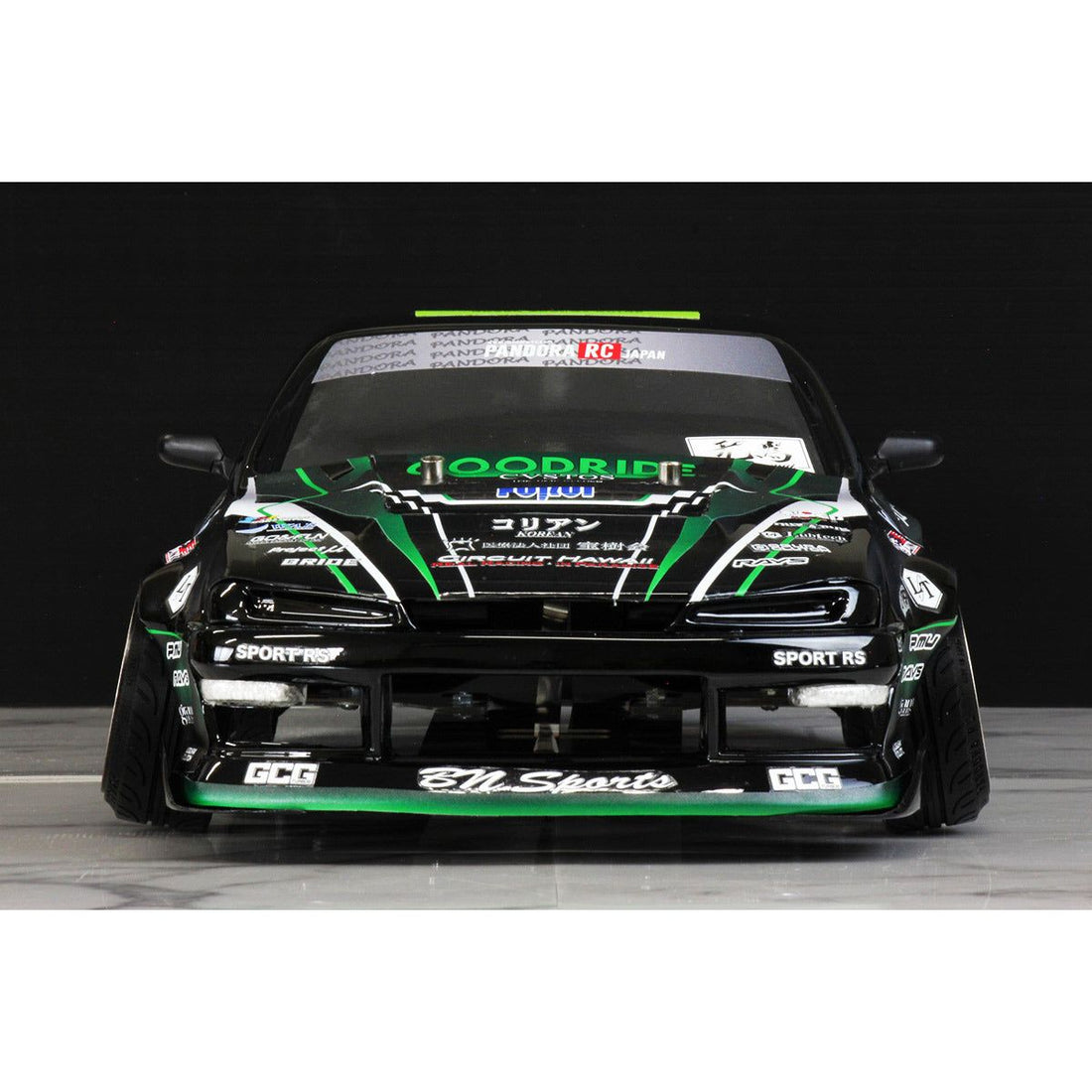 Pandora Nissan SILVIA S14 Late Model BLS BN Sports Clear 1/10 RC Body – OZRC