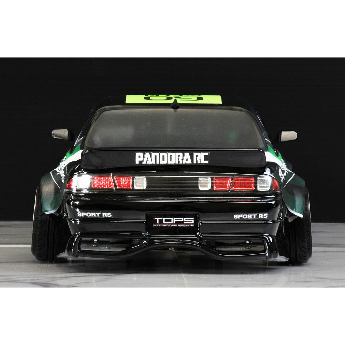 Pandora Nissan SILVIA S14 Late Model BLS BN Sports Clear 1/10 RC Body – OZRC