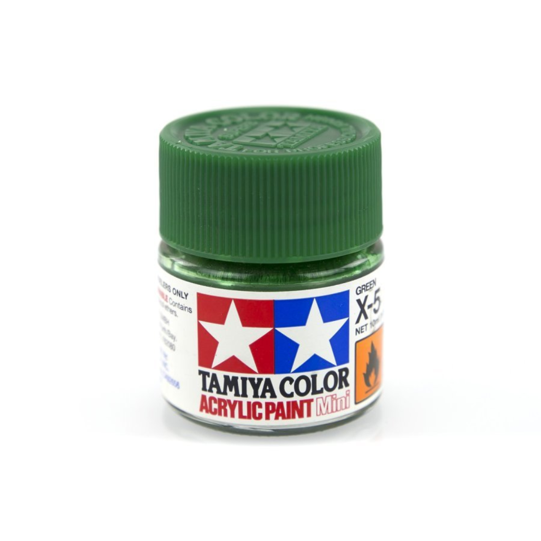 Tamiya X-5 Green Gloss Acrylic Paint 10ml 81505 – OZRC