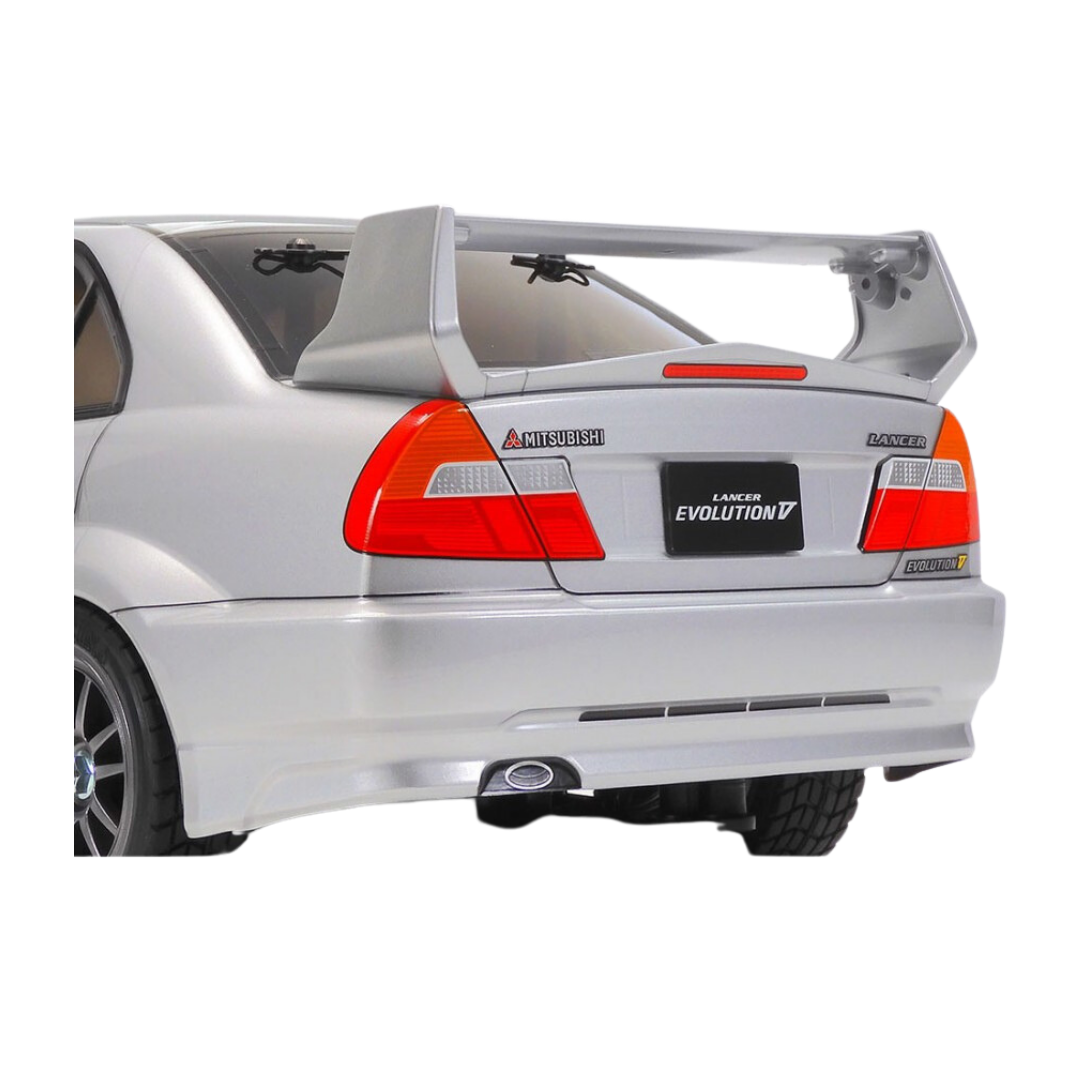 Tamiya TT-02 Mitsubishi Lancer Evolution V WRC 1/10th Scale RC Car Kit ...
