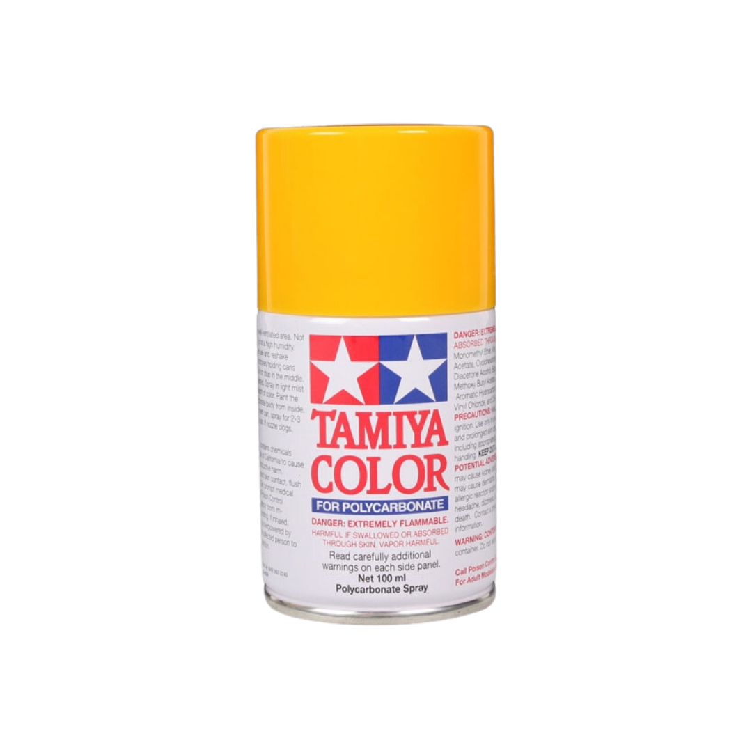 Tamiya PS-19 Camel Yellow Polycarbonate Spray Paint 100ml 86019 – OZRC