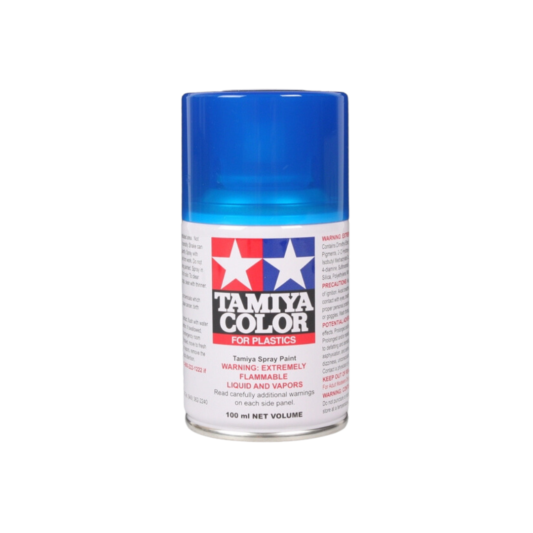 Tamiya TS-72 Clear Blue Lacquer Spray Paint 100ml 85072 – OZRC