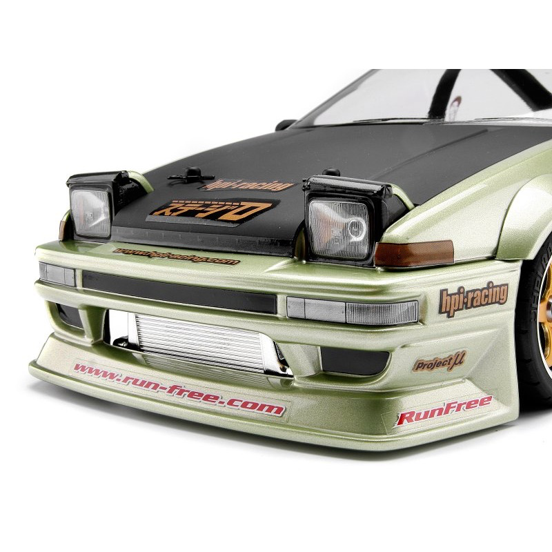 HPI Stage D Trueno AE86 Body Kit (run free) 7129 – OZRC