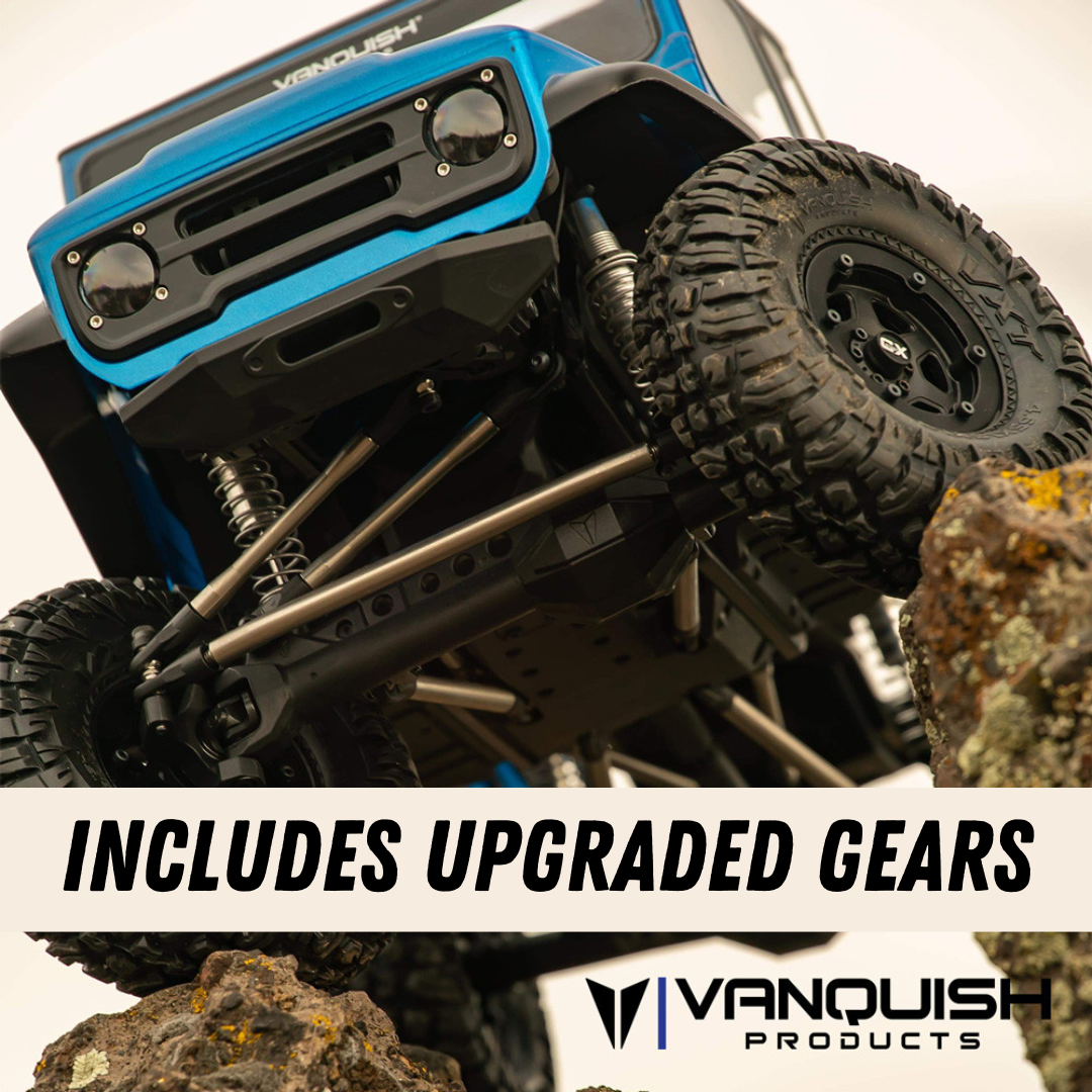 Vanquish VPS09008 VS4-10 Phoenix Straight Axle Rock Crawler Kit 1/10th ...